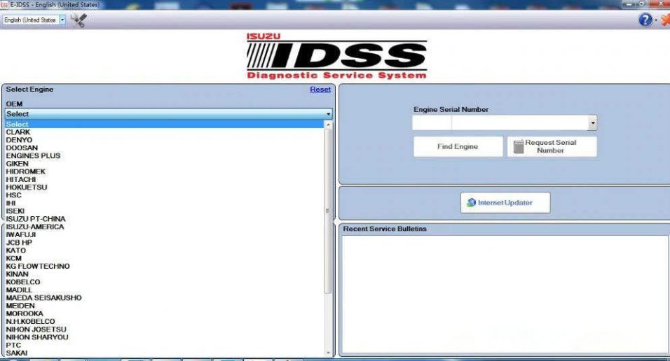 Isuzu E-IDSS Engine Diagnostic Service System Download – Autonumen ...