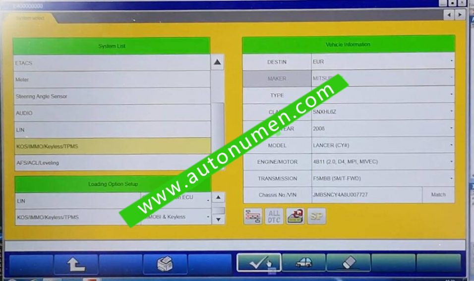 How to use MUT-3 diagnostic software to register a new key – Autonumen ...