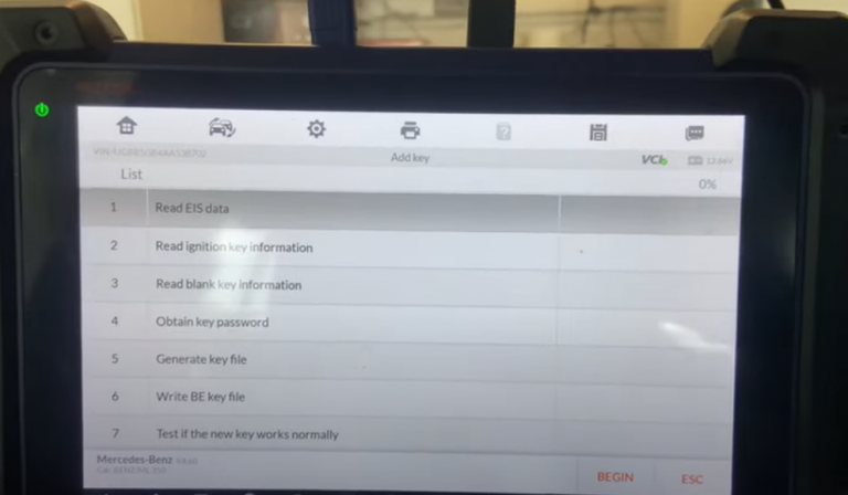 How to program the Mercedes Benz keys with autel im608 – Autonumen ...
