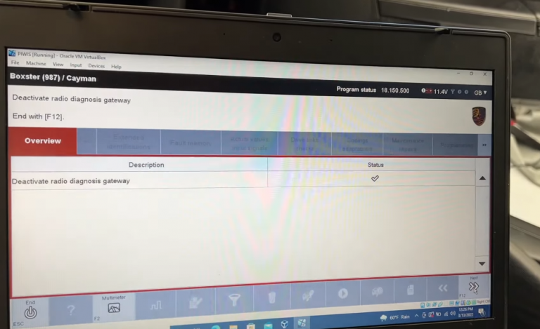 How to Perform a PORSCHE VEHICLE HANDOVER Using PIWIS – Autonumen ...